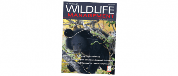 Announcing the November Issue of The Journal of Wildlife Management ...