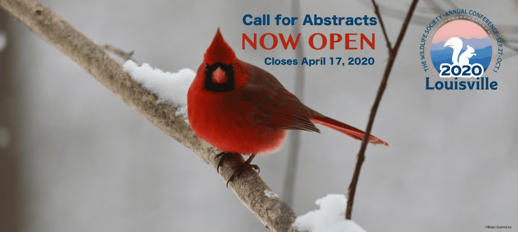 2020 Call for Abstracts now open! - The Wildlife Society