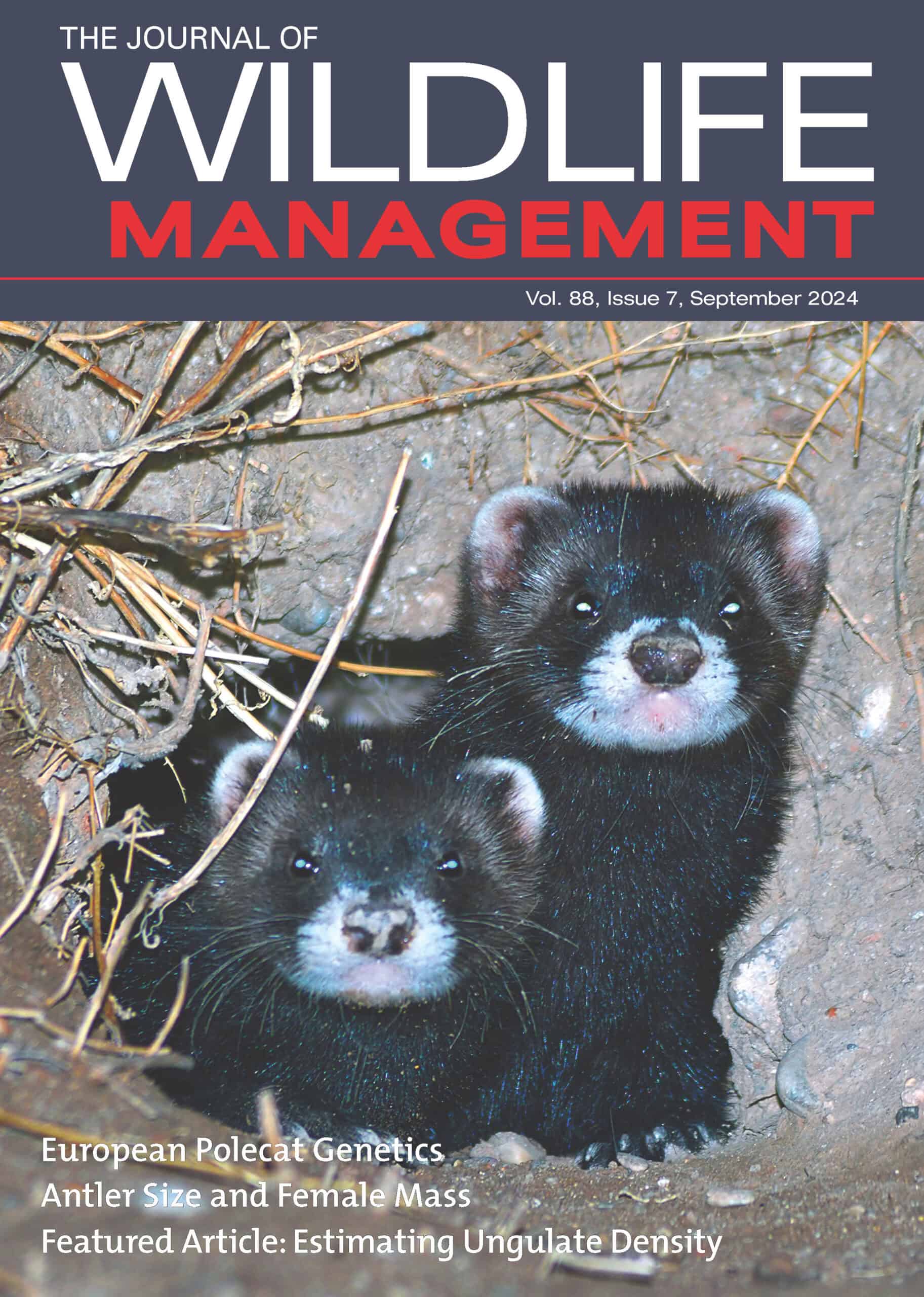 The September issue of the Journal of Wildlife Management is now ...