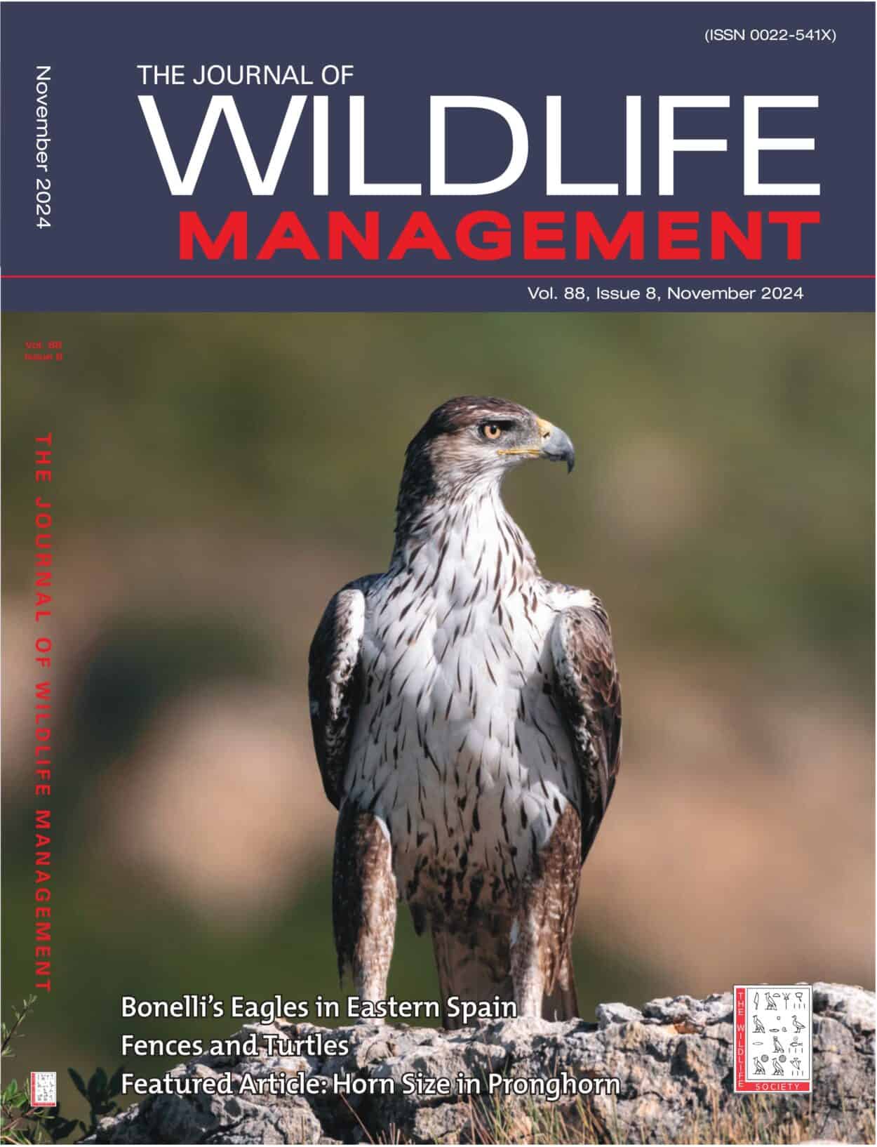 The November issue of the Journal of Wildlife Management is now ...