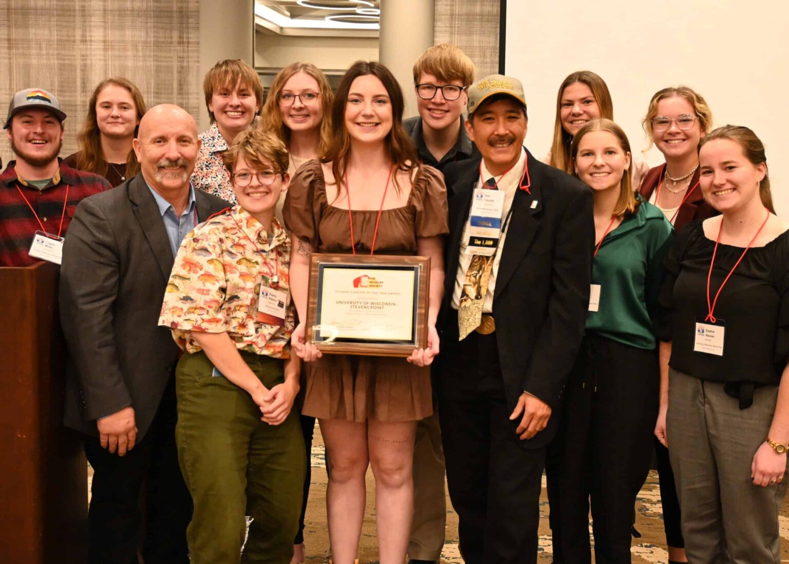 UW-Stevens Point wins Student Chapter of the Year - The Wildlife Society
